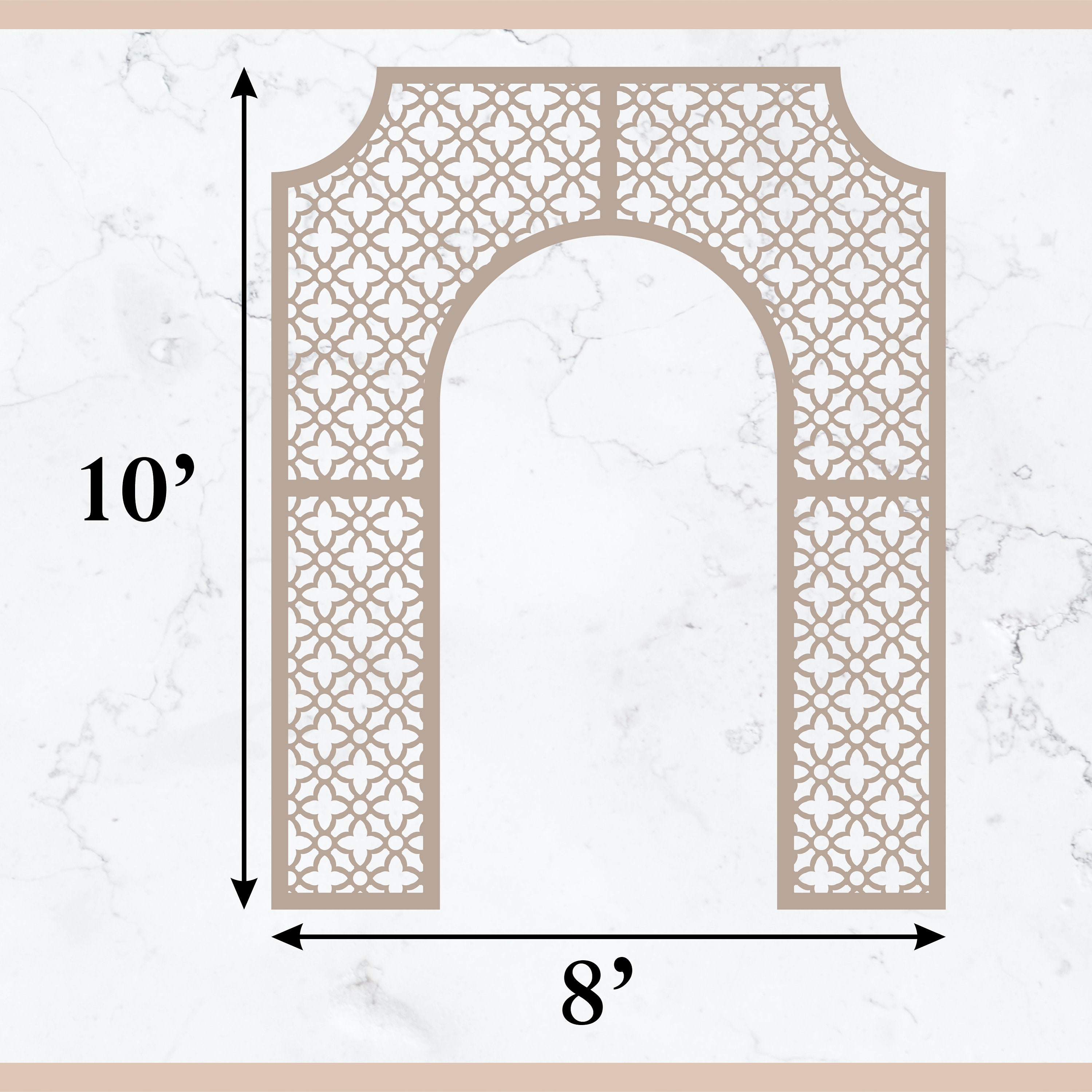 Islamic Pattern Arch SVG, Moorish Arch Svg, Seamless Pattern Svg ...