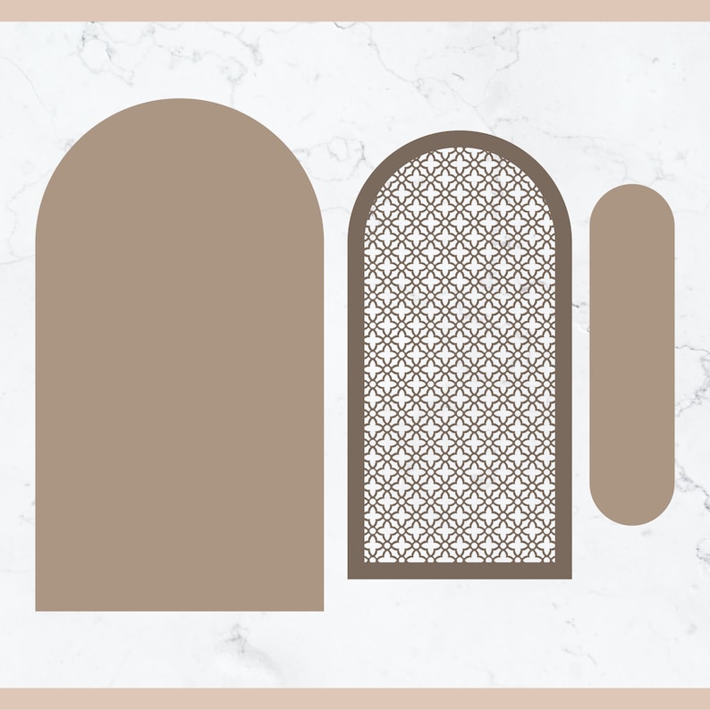 Wedding Card Svg, Arch Template Svg Designs, Arch Svg Cut File, Arch ...