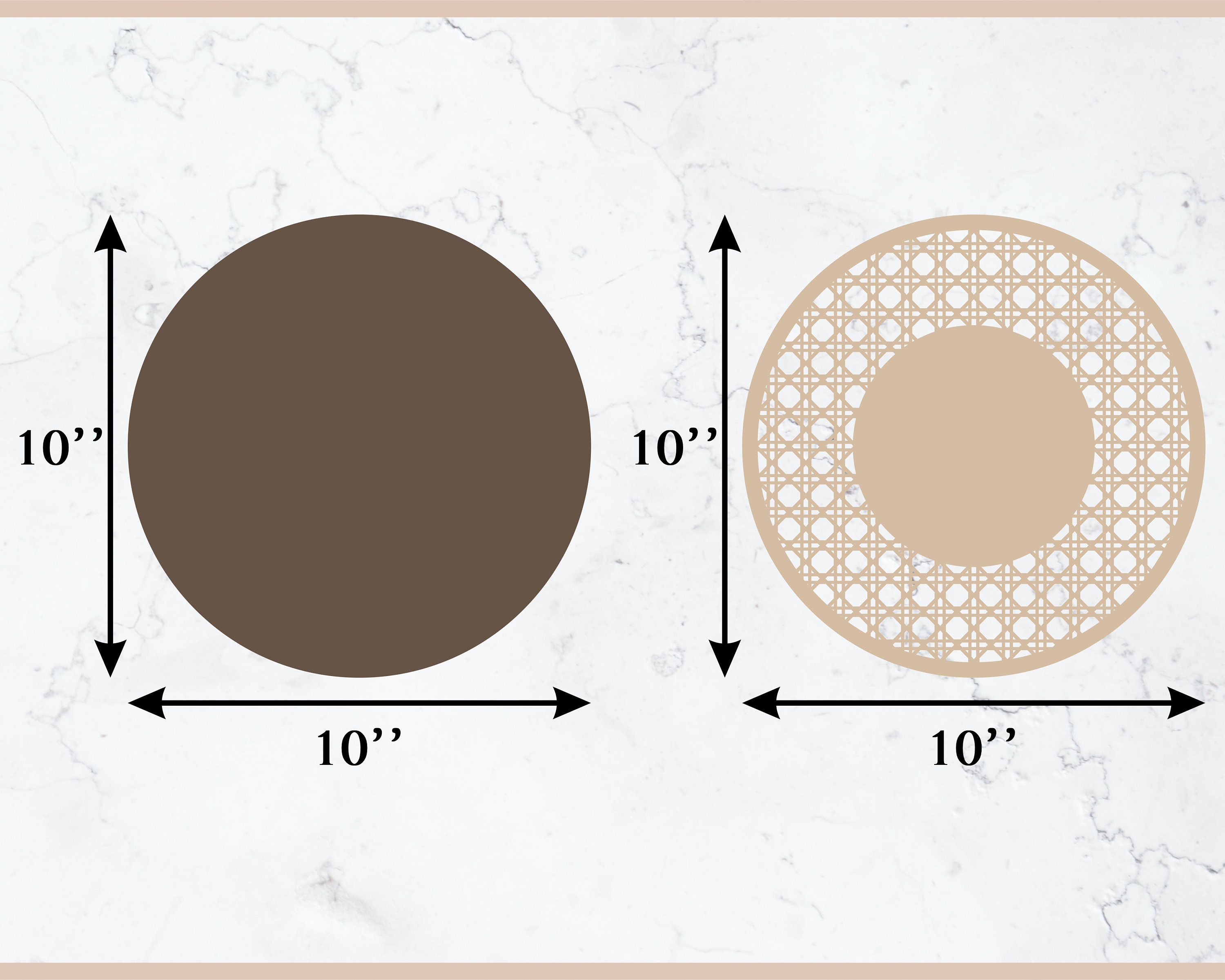 Rattan Cane SVG, Rattan Cane Arch Sign Backer, Cane Sign Backer Bundle ...