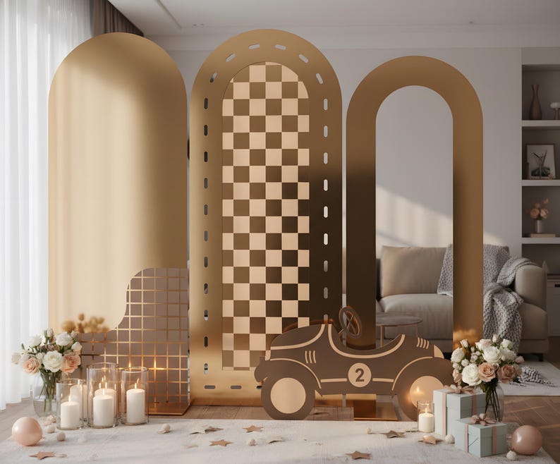 Birthday Arch SVG Template, Event Backdrop Decor (digital Design) - Etsy