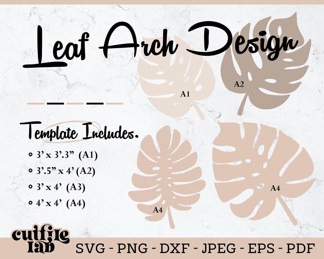 Palm Leaf, Monstera Leaf, Tropical Leaf, Planter SVG, Boho Wood Art ...