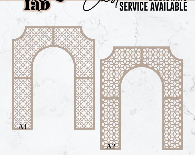 Islamic Pattern Arch SVG, Moon Arch Svg, Moorish Arch Svg,seamless ...