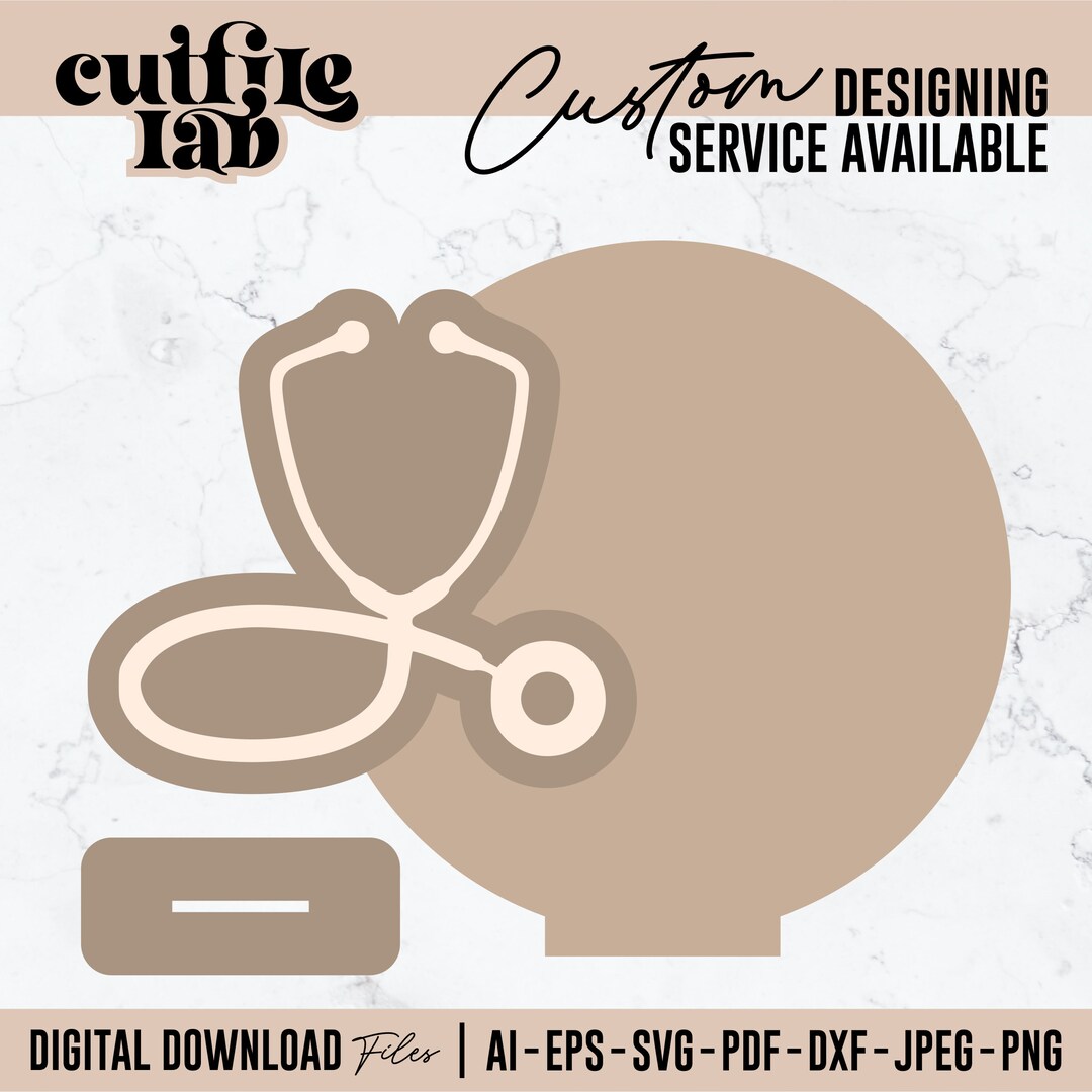 Doctor Sign SVG: Healthcare Social Media Template (digital Download) - Etsy
