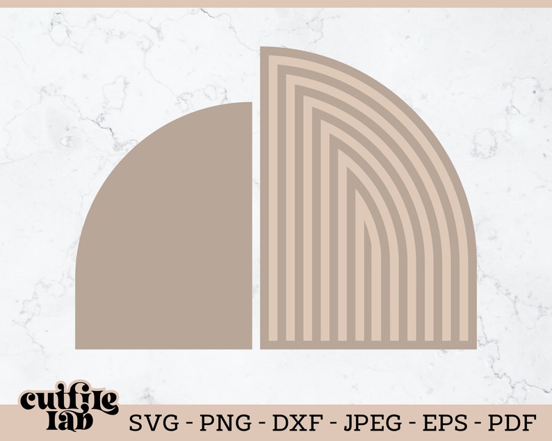 Stylish Arch Templates SVG, Half Arch Wedding Backdrop, Arch Shape ...