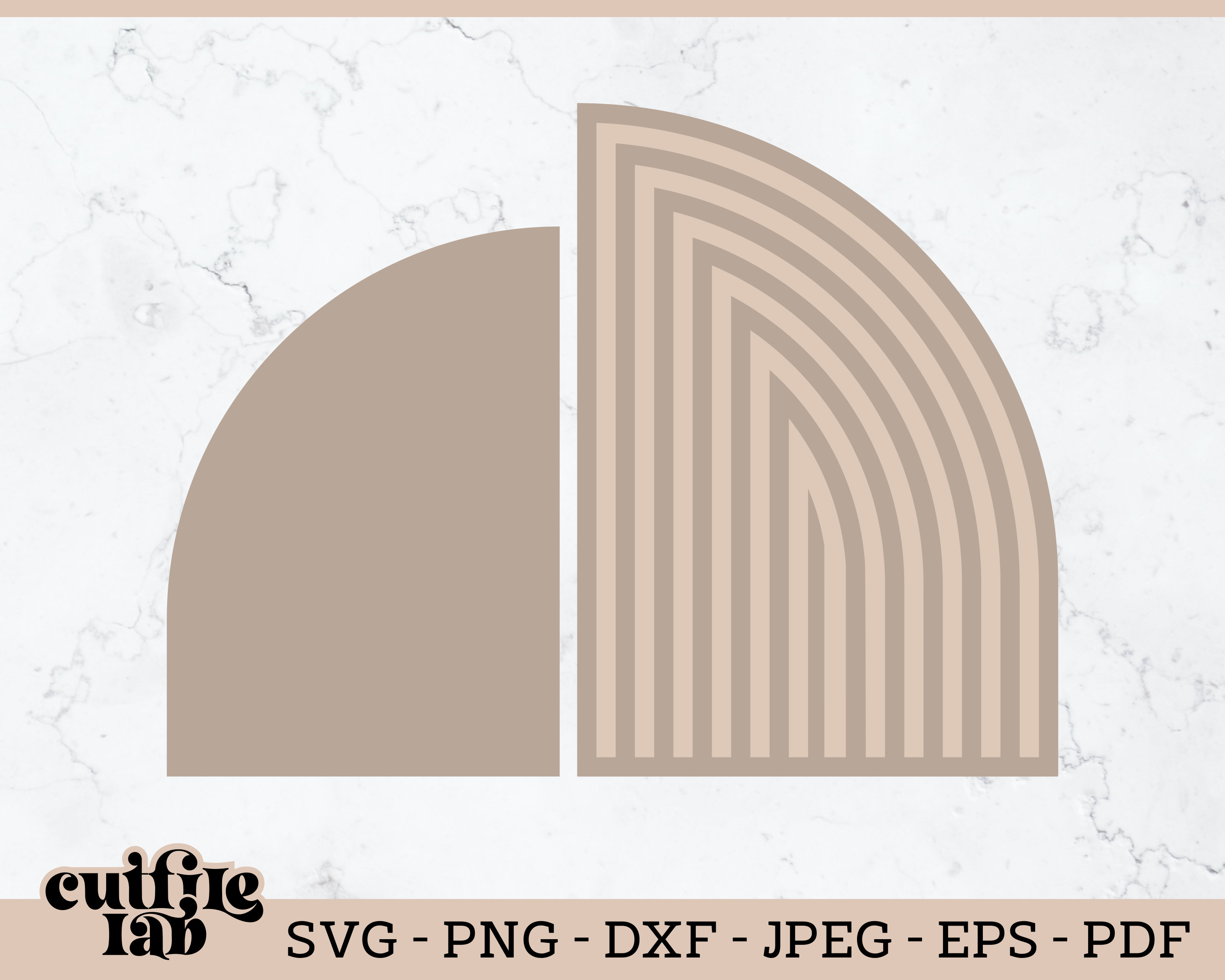 Stylish Arch Templates SVG, Half Arch Wedding Backdrop, Arch Shape ...