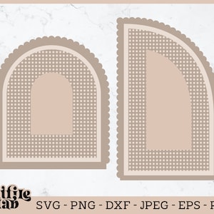 Stylish Arch Template Svg Designs, Three Different Layers Arch Svg ...