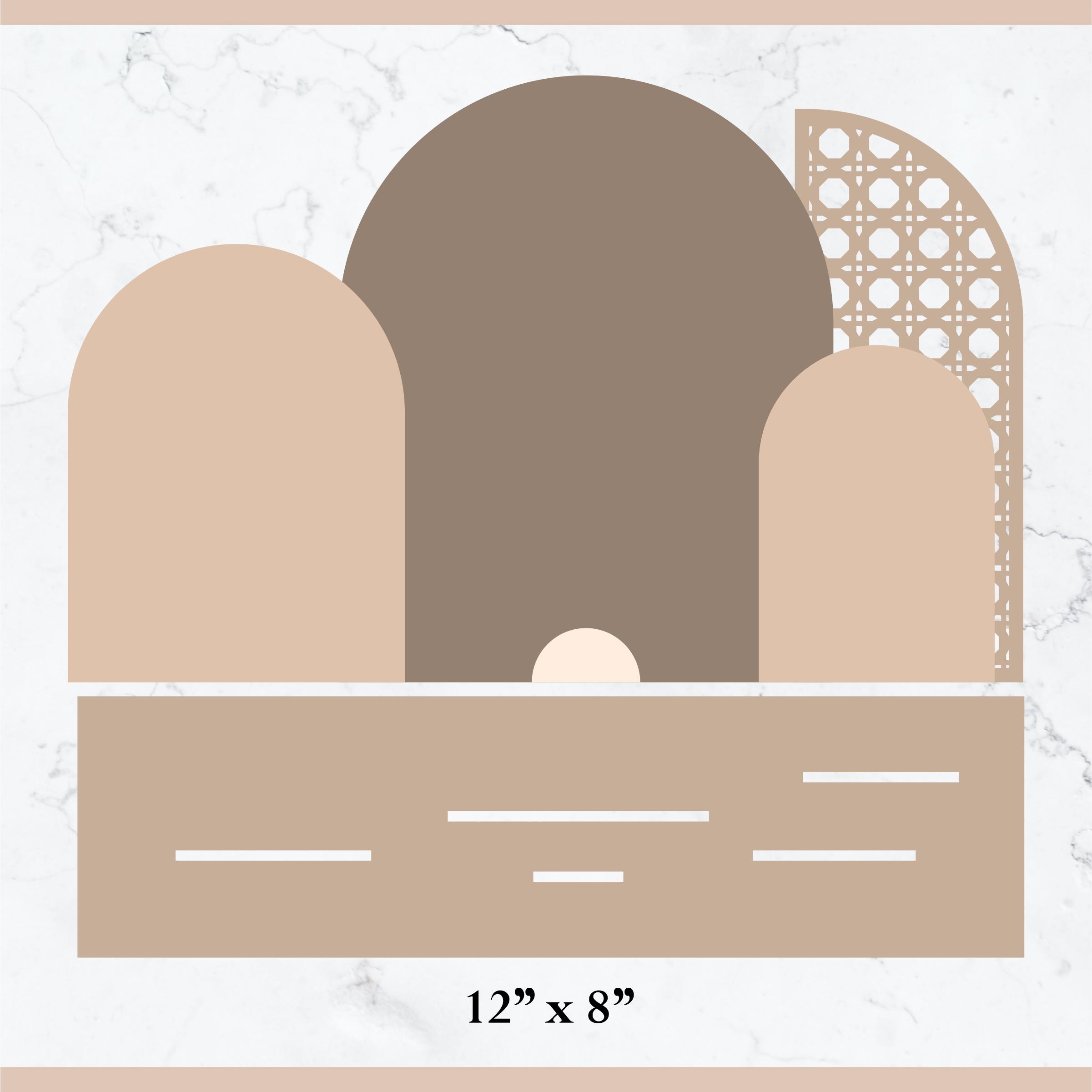 Arch Template SVG, Different Arch Designs Wedding Invitation, Arch ...