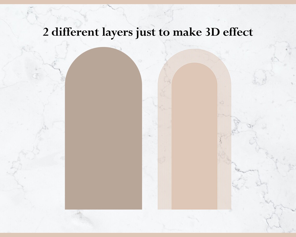 5 Piece Wedding Arch Backdrop, Arch Template Svg Designs, Arch Svg Cut ...