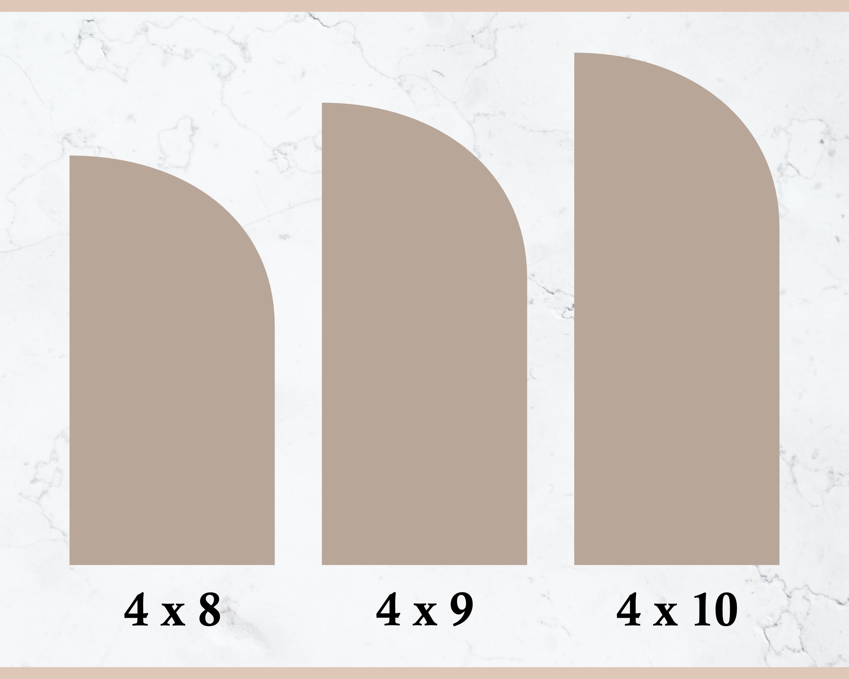 Plantilla de arco SVG, Invitación de boda de arco medio y completo ...