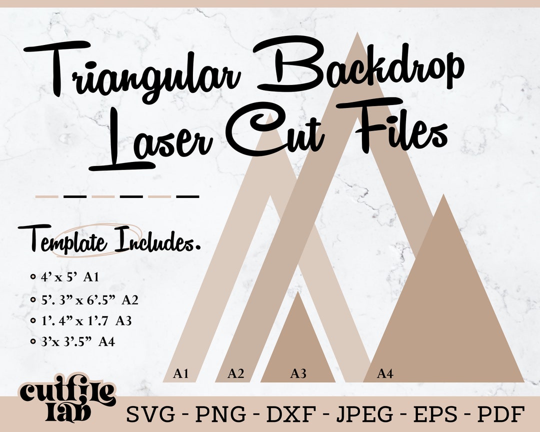 Triangular Backdrop, Birthday Backdrop, Photo Backdrop, Event Backdrop ...