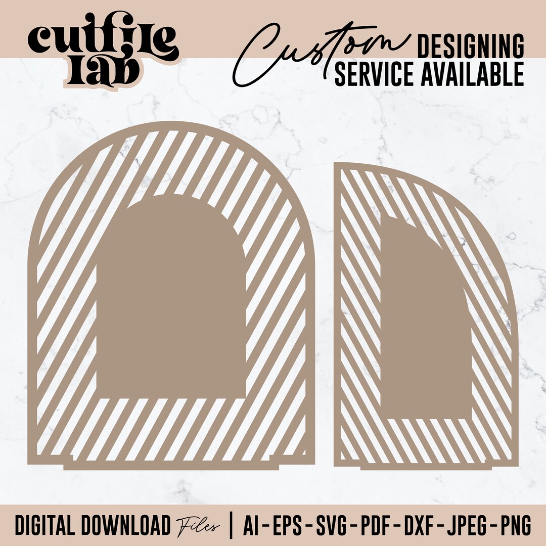 Boho Arch Svg, Monogram Svg, Wedding Welcome Sign, Arch Svg, Glowforge ...