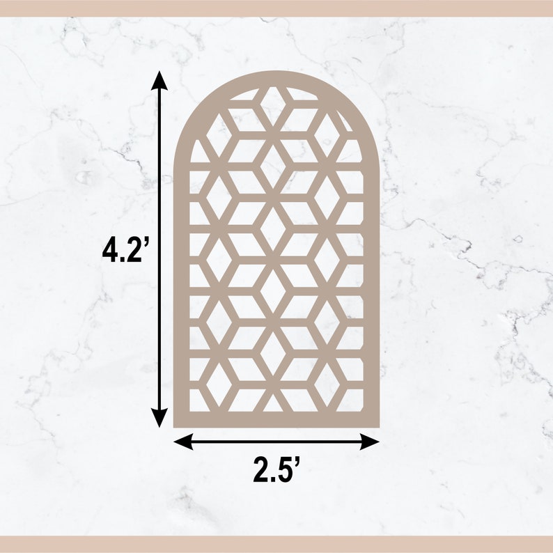 Cathedral Window SVG, Islamic Window SVG, Arch Design, Wooden Arch ...