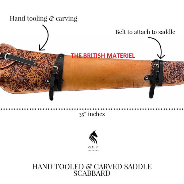 Lever Action Rifle Scabbard - Etsy