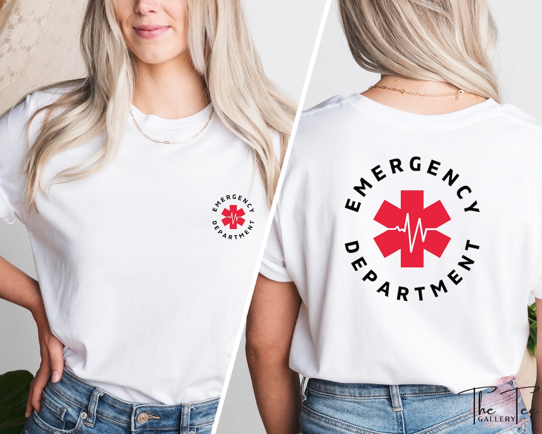 Emergency Department Shirt, ER Nurse Shirt, Emergency Nurse Shirt ...