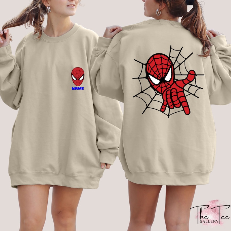 Spiderman Sweater - Etsy