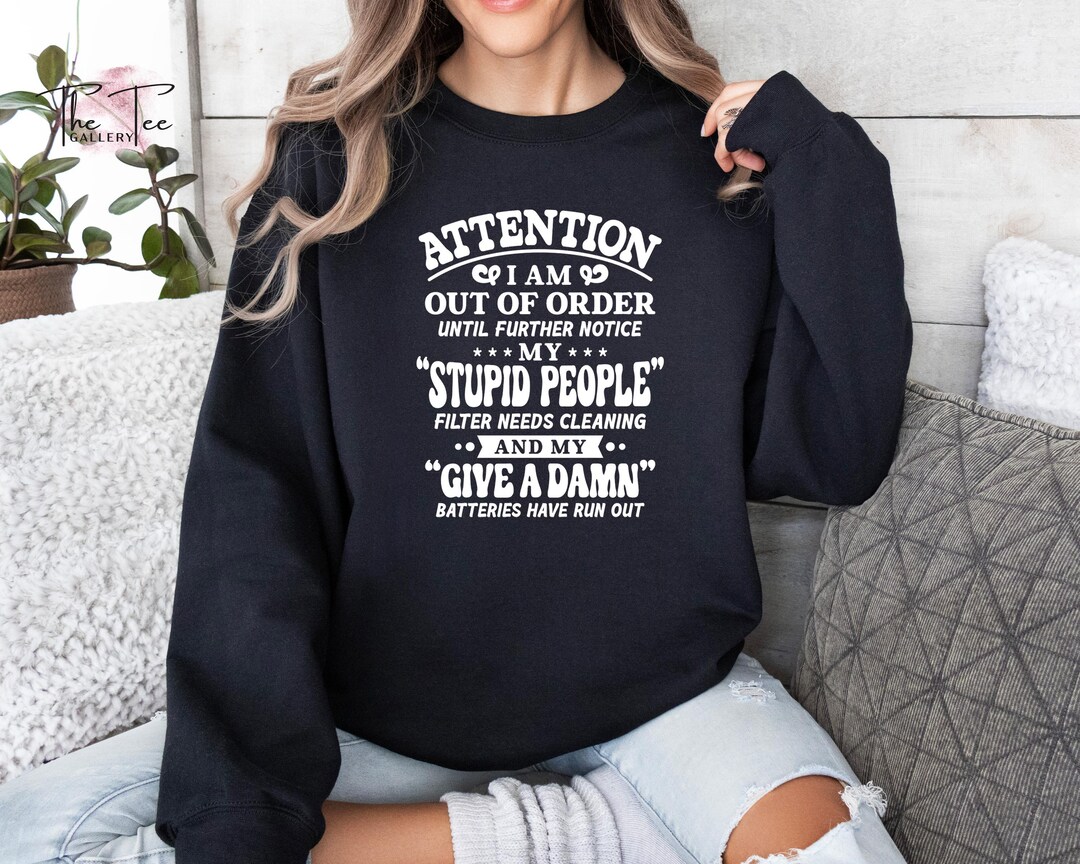 Snarky Attitude Sweatshirt, Attitude Sweatshirt, Sarcastic Sweatshirt ...