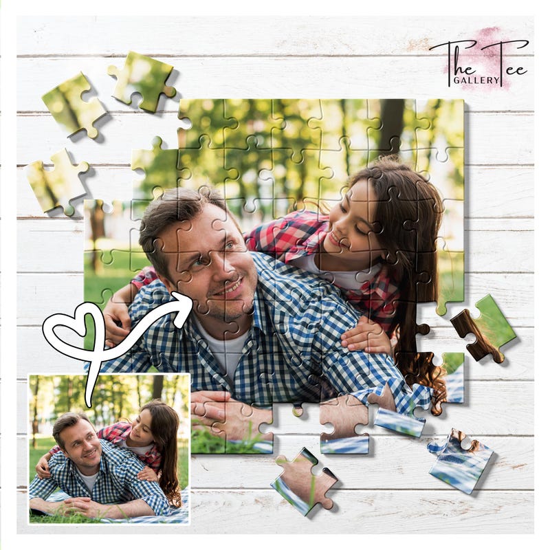 Family Photo Puzzle - Etsy