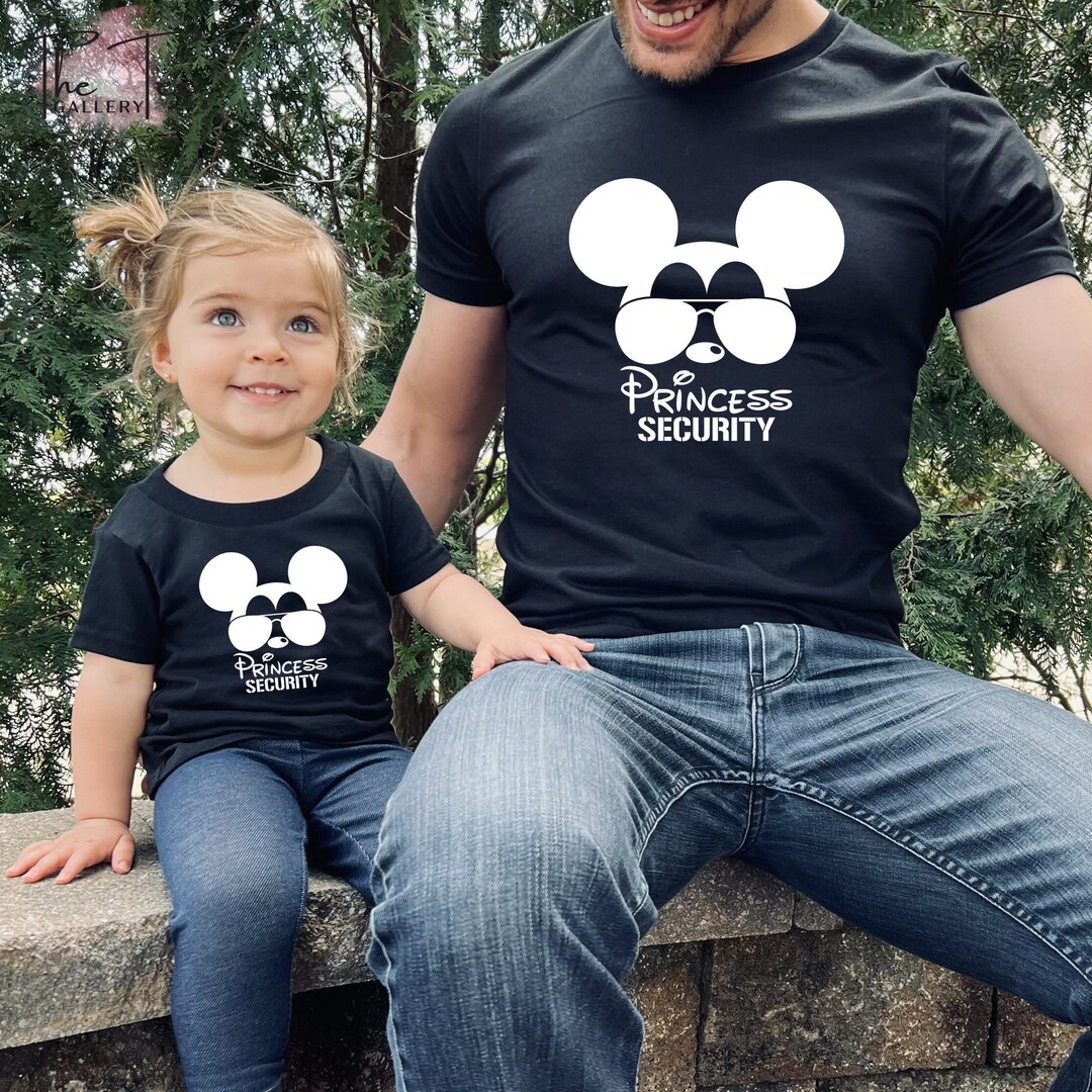 Princess Security Shirt, Mickey Mouse Shirt, Disneyland Tshirt, Disney ...