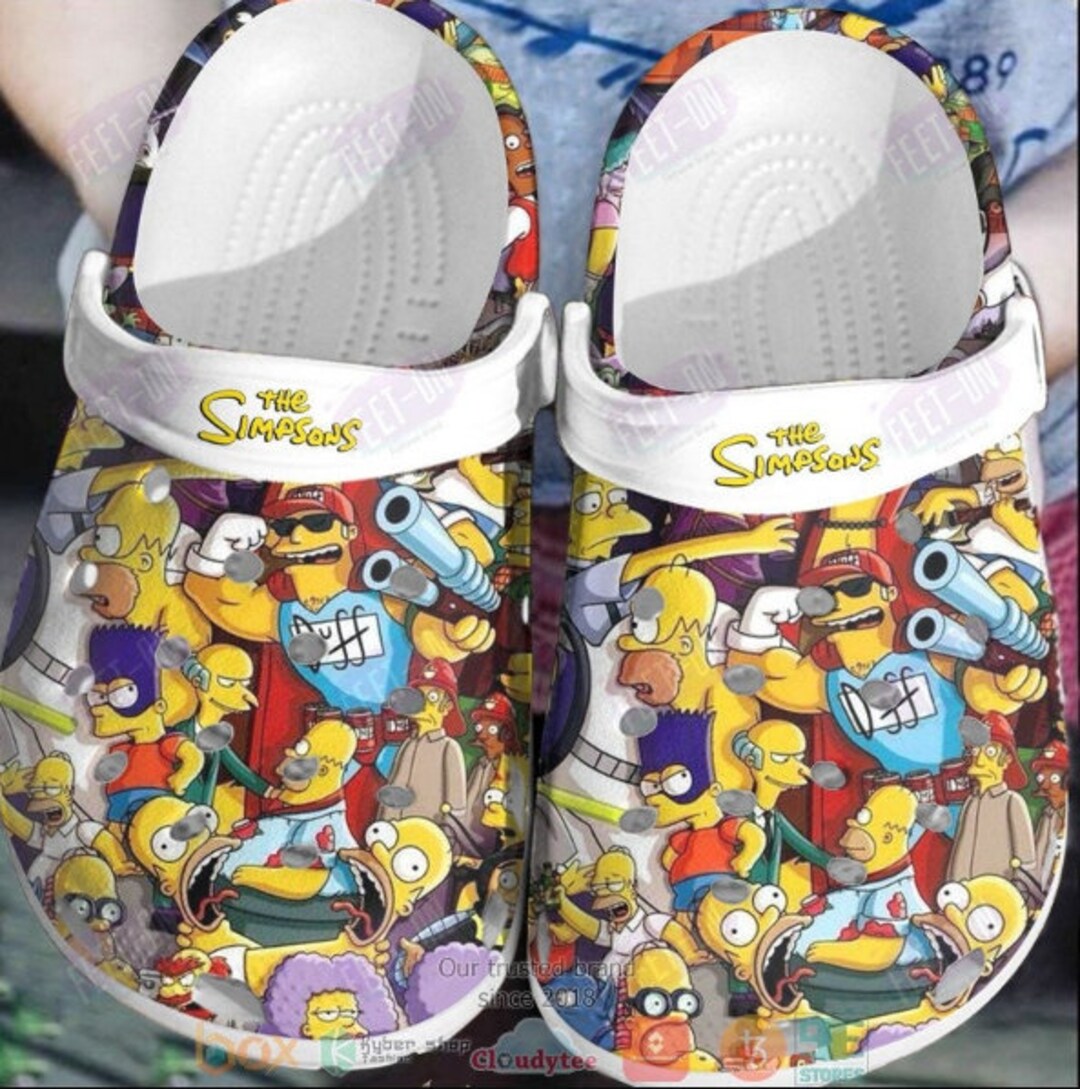 Customized Name the Simpsons TV Series Shoes the Simpsons - Etsy Australia