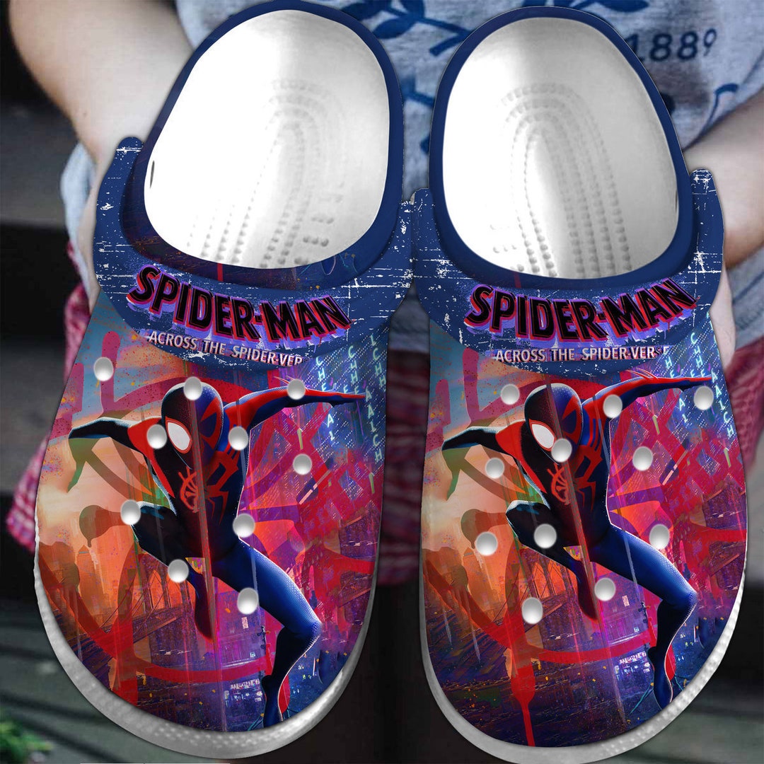 Personalized Spiderman Movie Cartoon Shoes,spiderman Summer Shoes ...