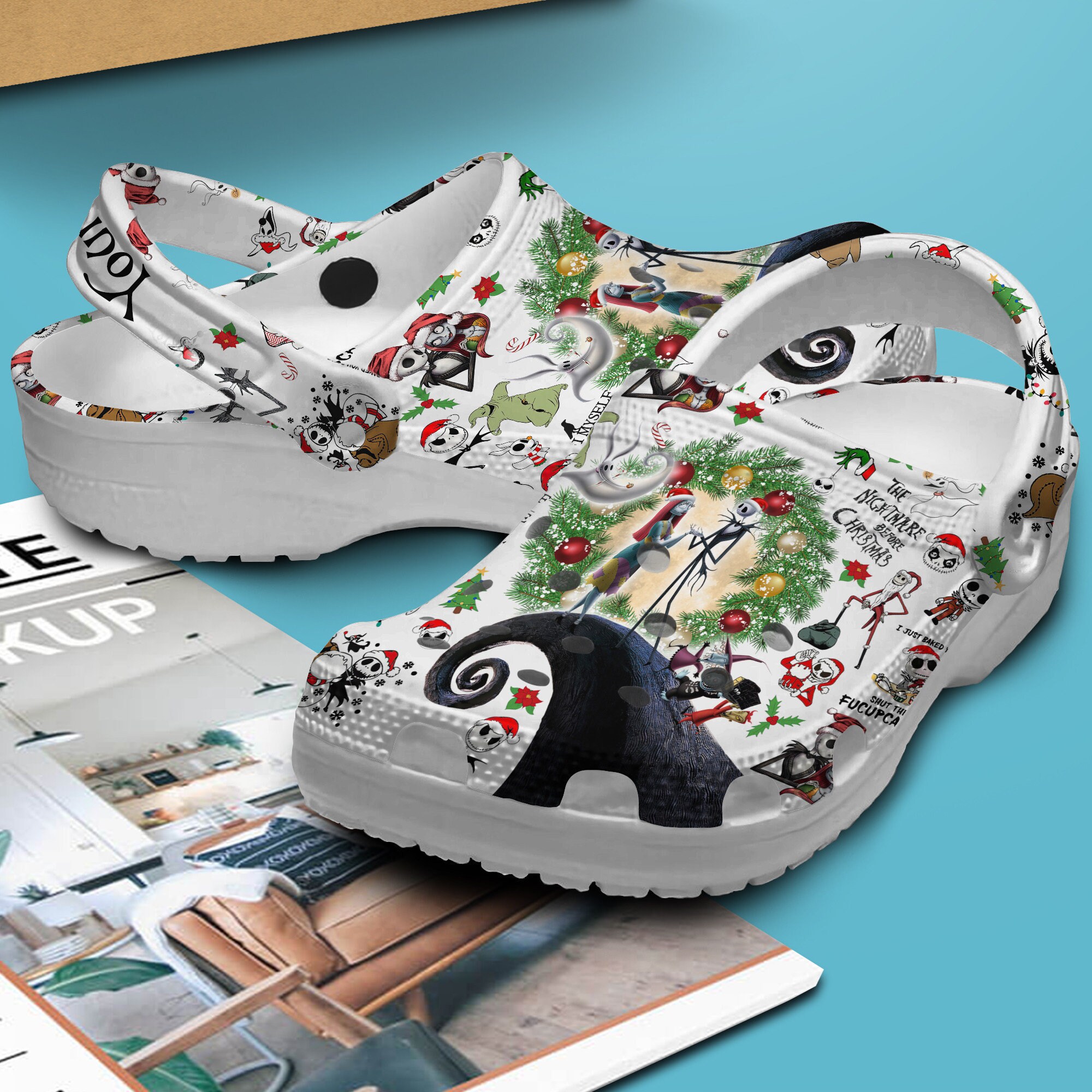 Jack and Sally The Nightmare Before Christmas Clog sold by Winny ...