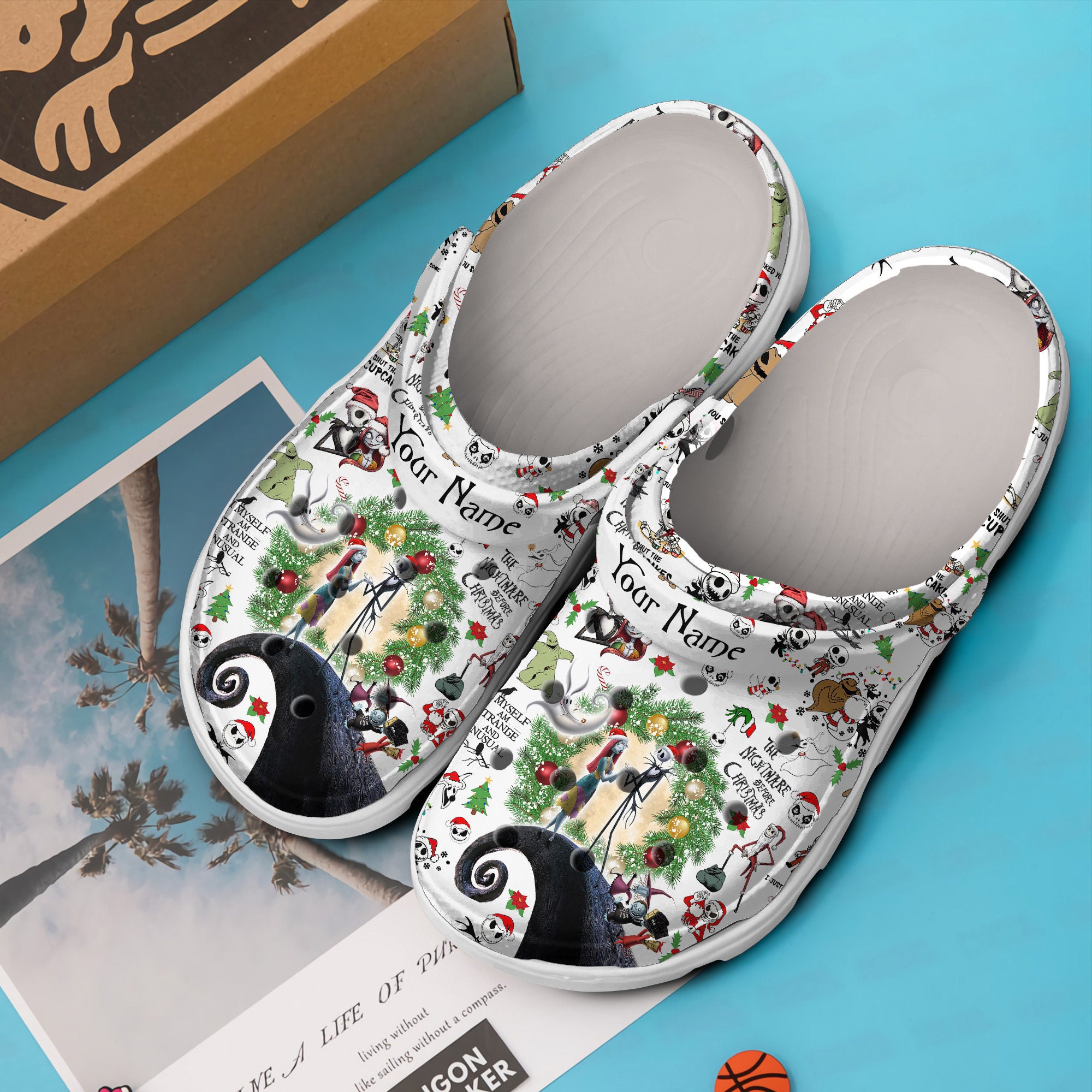 Jack and Sally The Nightmare Before Christmas Clog sold by Winny ...