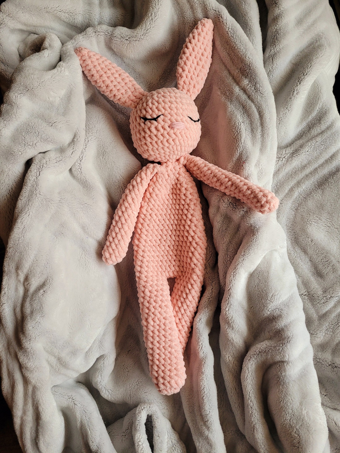 Ragley Bunny Lovey Crochet Pattern *digital Download* - Etsy