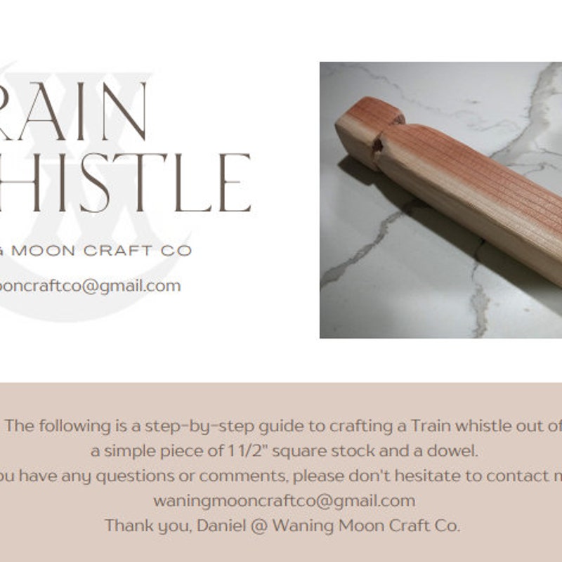 Wooden Toy Train Whistle - Etsy