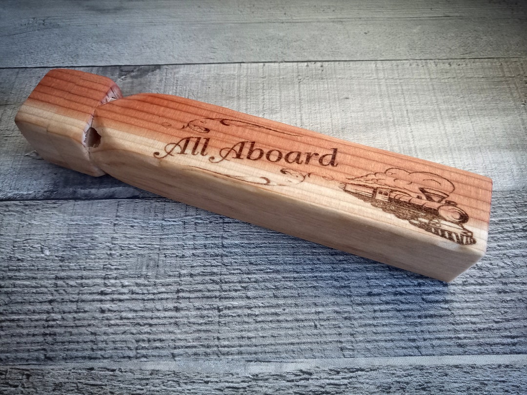 Nostalgic Hand-crafted Redwood Train Whistle - Etsy