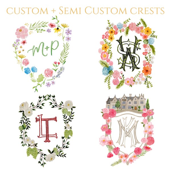 Wedding Crest - Etsy