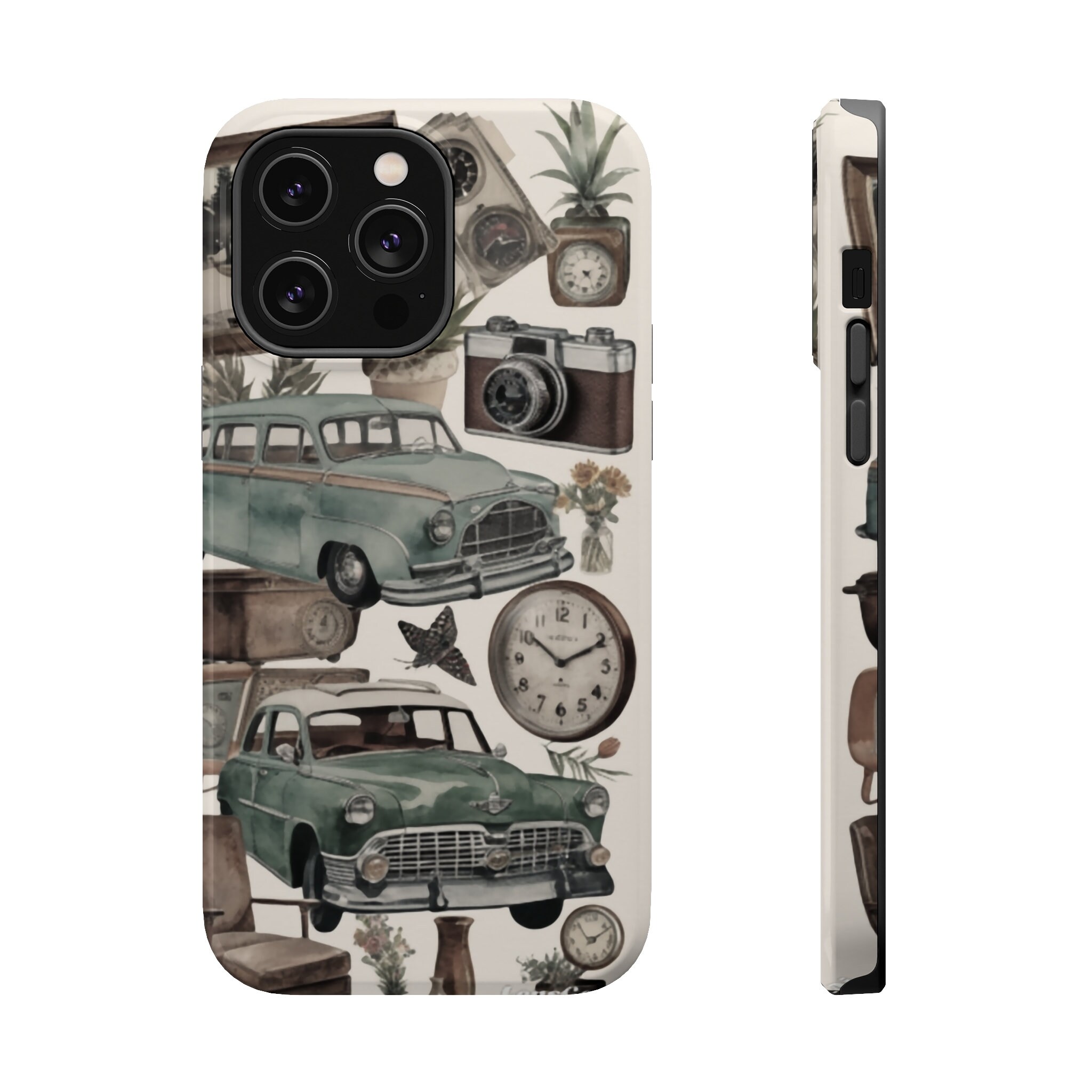 Magsafe Tough Cases Boho Vintage Kitchen Old Cars Eclectic Design Gift ...