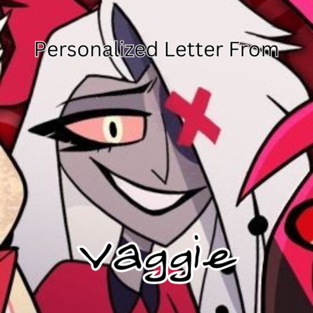 Personalized Letter From Vaggie - Etsy