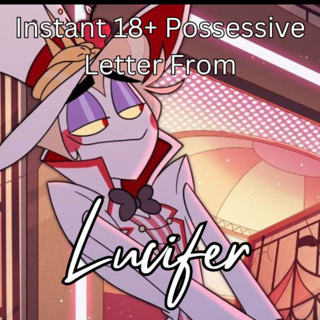 Instant 18+ Possessive Letter From Lucifer - Etsy