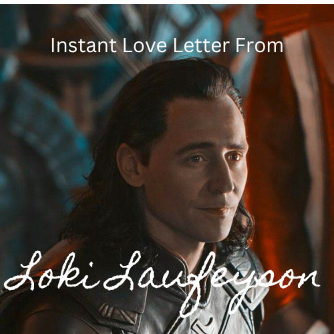 Instant Love Letter From Loki Laufeyson - Etsy