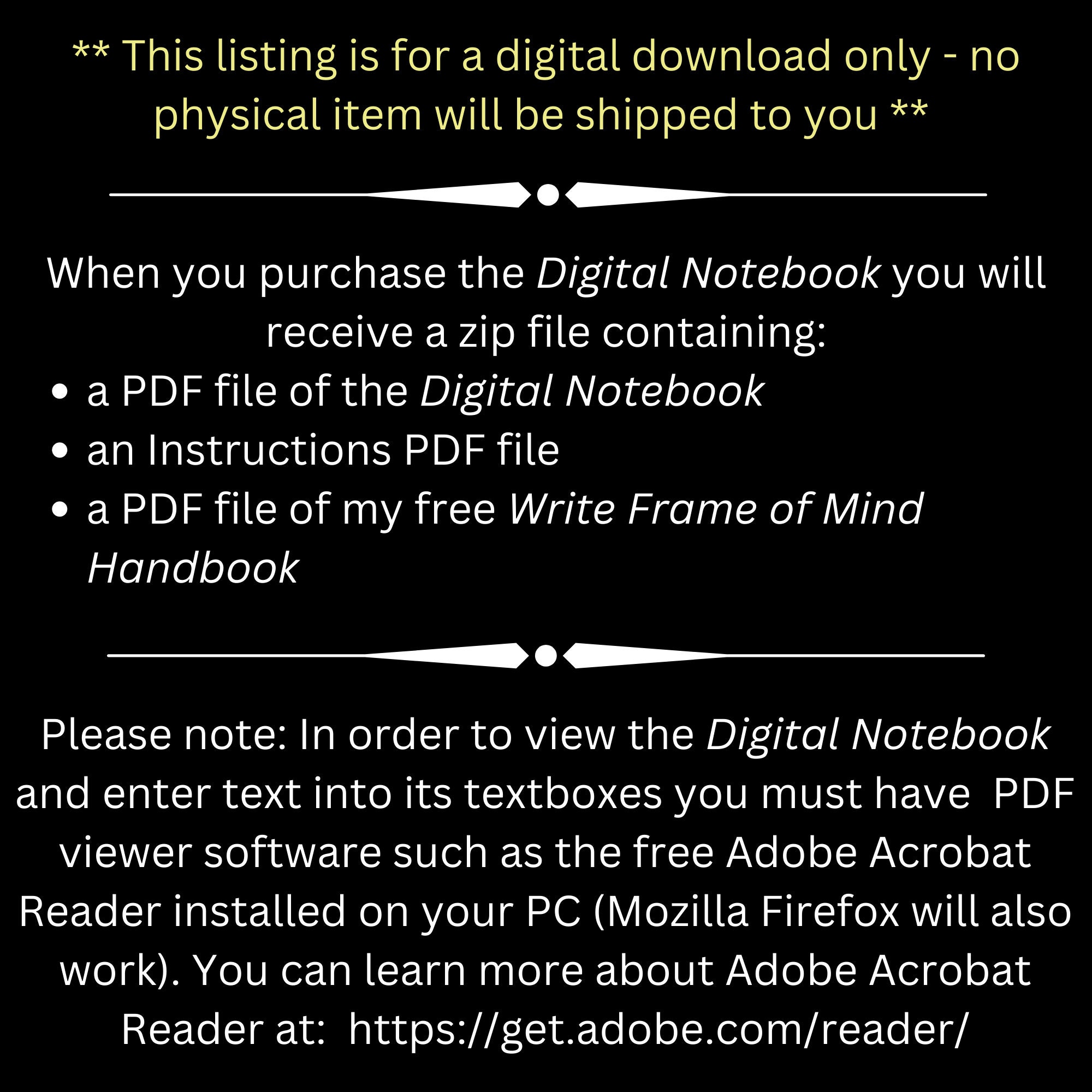 Digital Notebook - PDF Fillable General Purpose Digital Notebook for PC ...