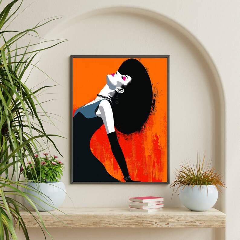 Reveal Your Inner Goddess Rolled Poster Glamorous Woman Poster ...