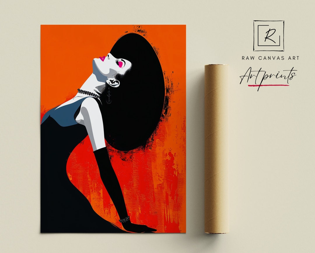 Reveal Your Inner Goddess Rolled Poster Glamorous Woman Poster ...