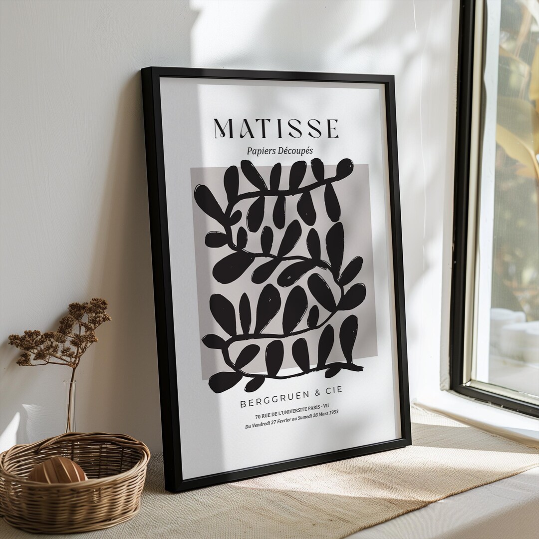 Henri Matisse Inspired Digital Print Matisse Poster, Digital Download ...