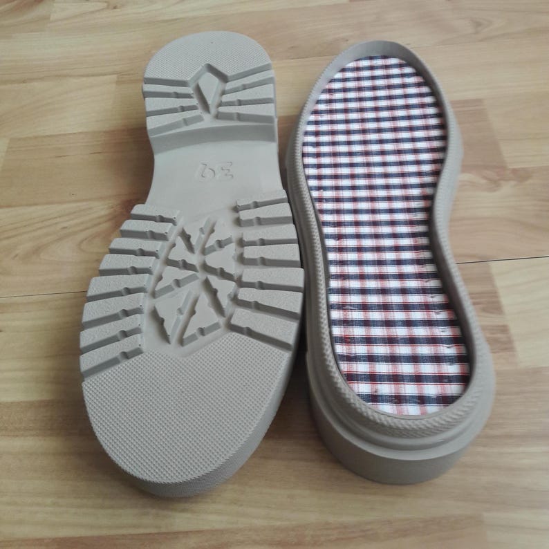 Perforated Rubber Boot Soles With Free Texon Insole: DIY Shoe Making ...