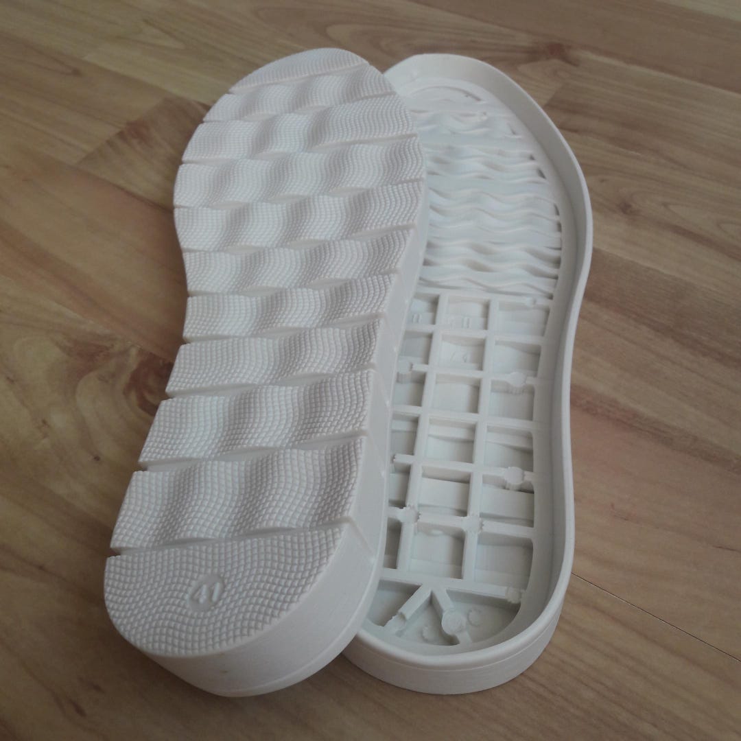 Rubber Cupsole for Sneaker Making, White Replacement Soles for Vans ...
