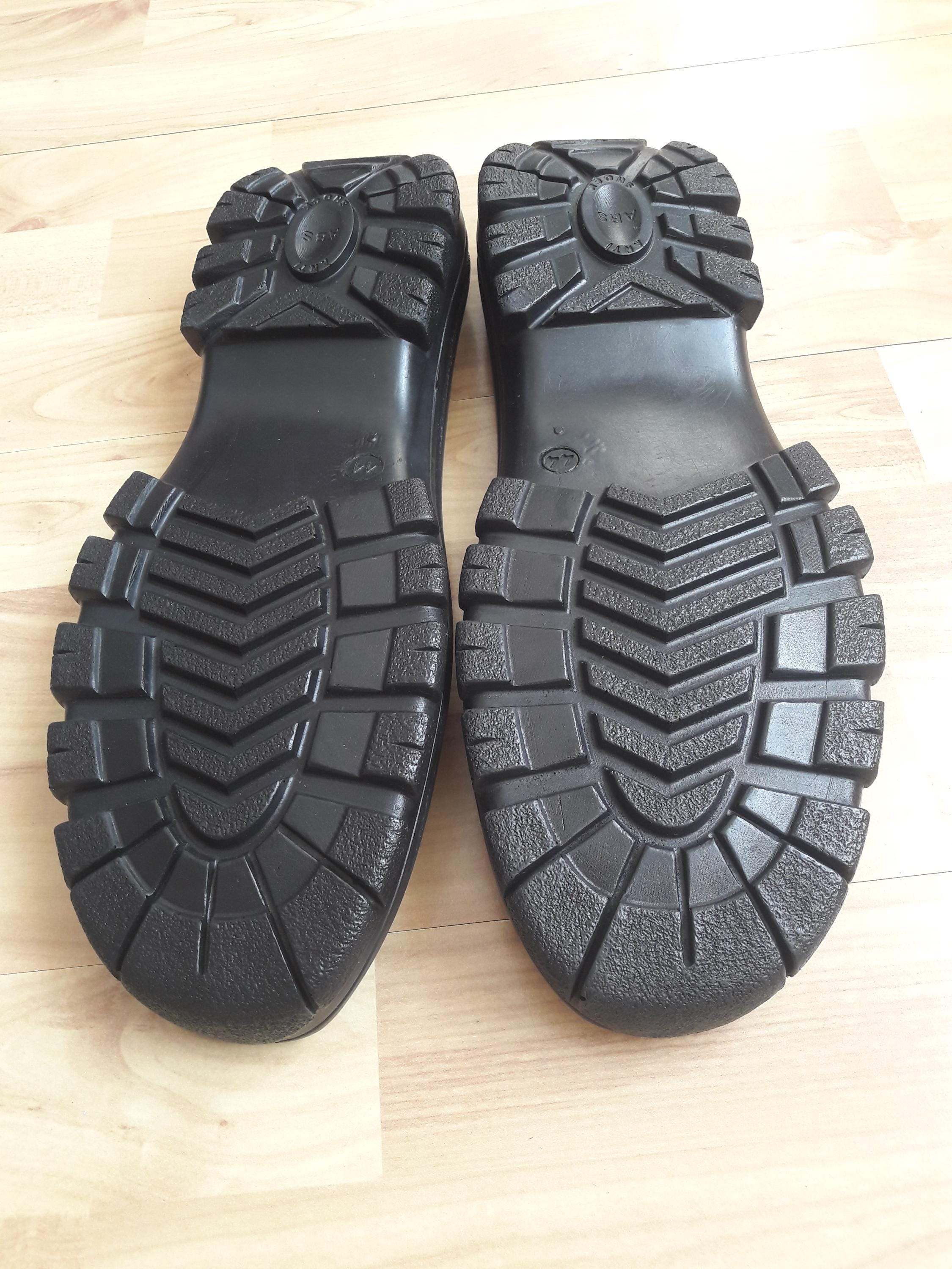 Rubber Boot Soles Heavy Duty Outsoles for DIY Shoes With Optional ...