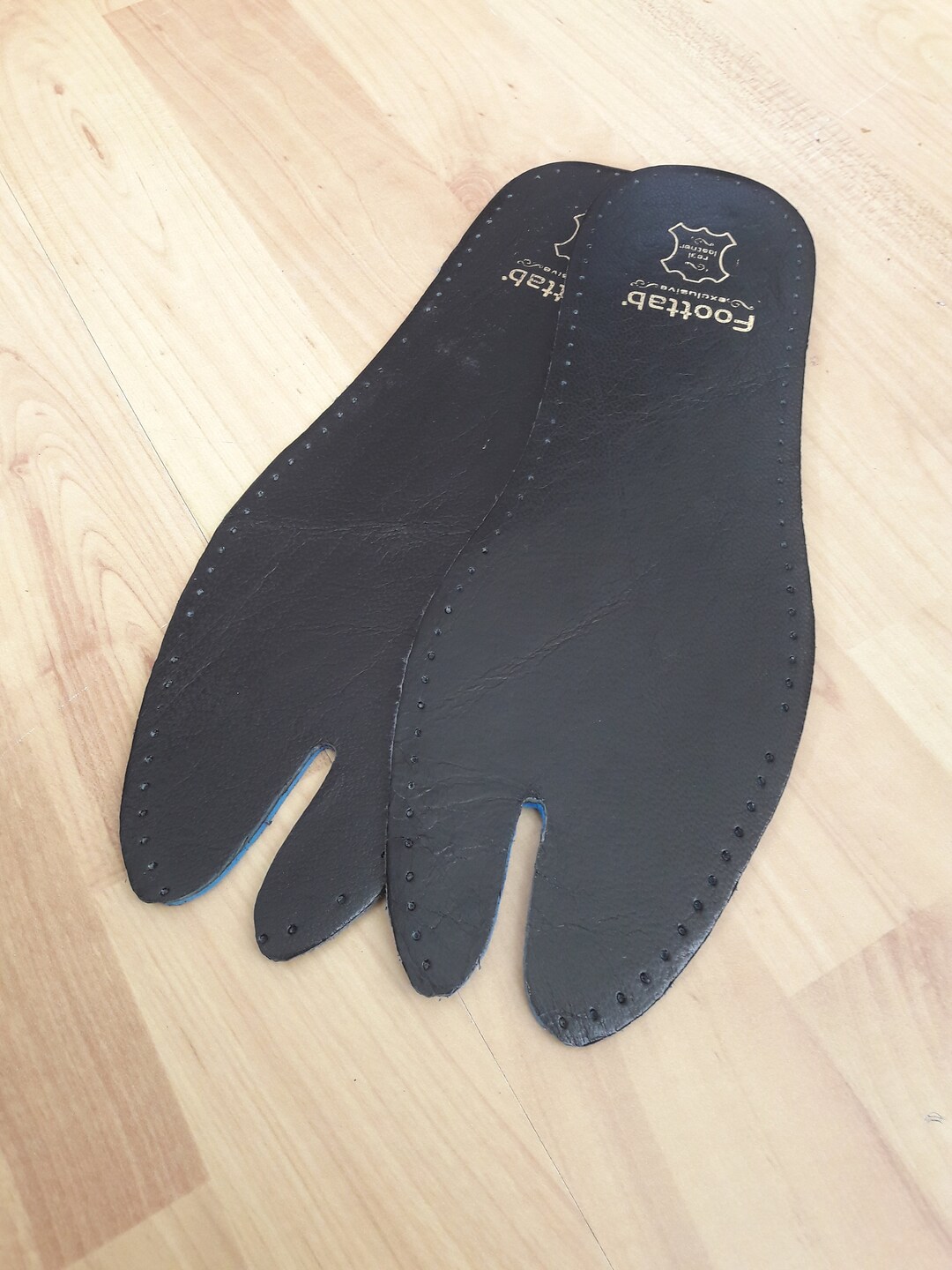 Tabi Leather Insoles for Split-toe Slippers or Jika Tabi Boots and ...