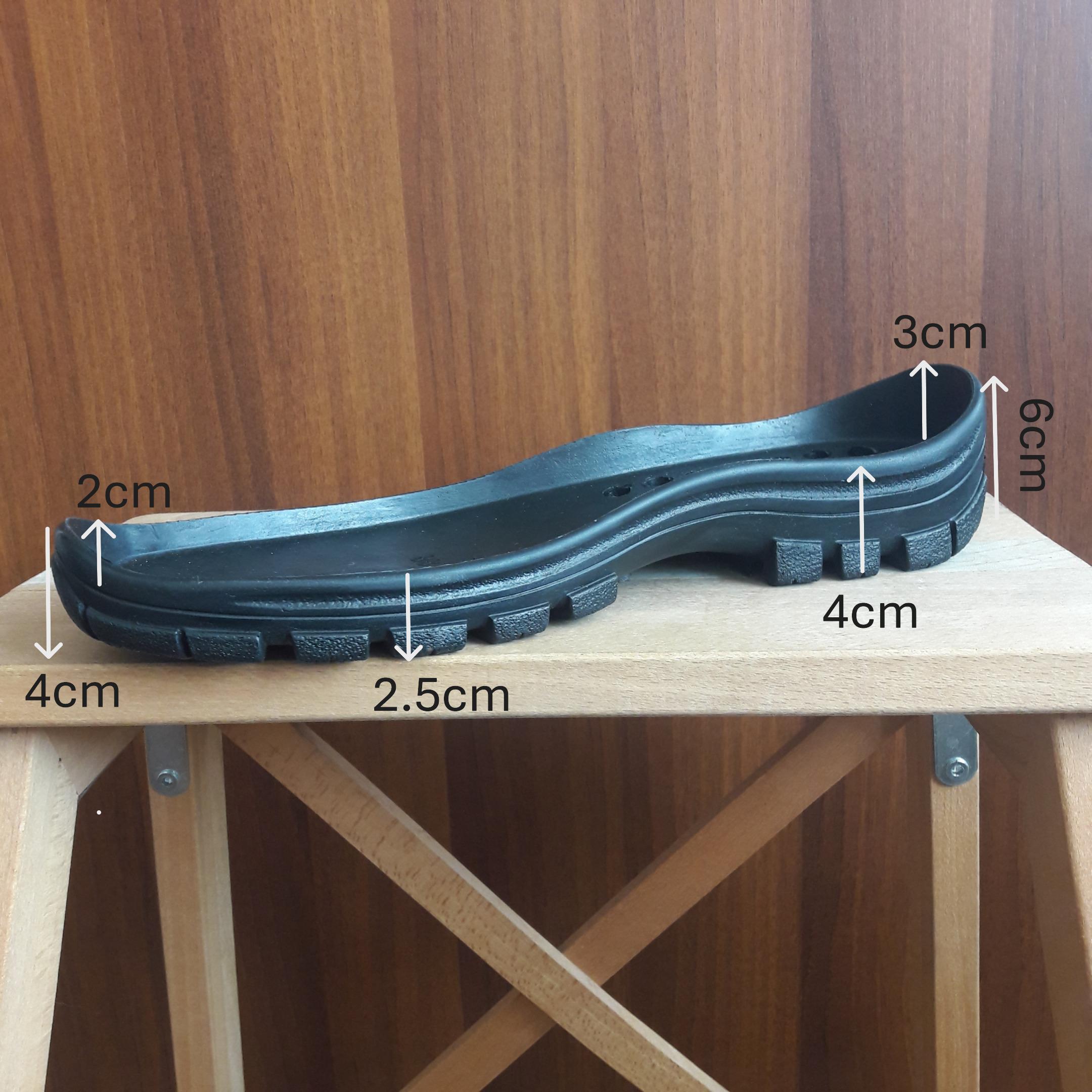 Rubber Boot Soles Heavy Duty Outsoles for DIY Shoes With Optional ...