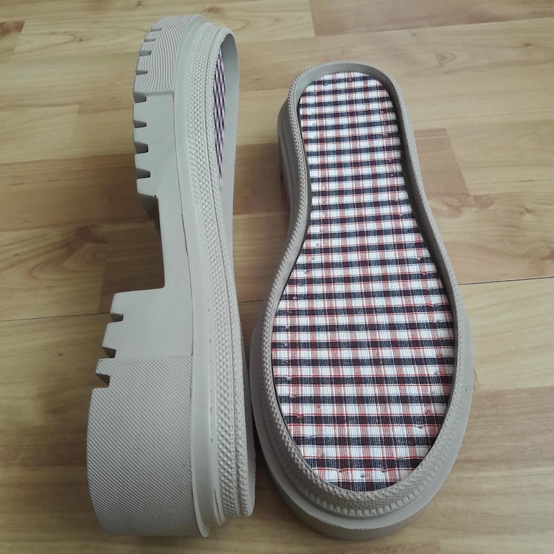 Perforated Rubber Boot Soles With Free Texon Insole: DIY Shoe Making ...