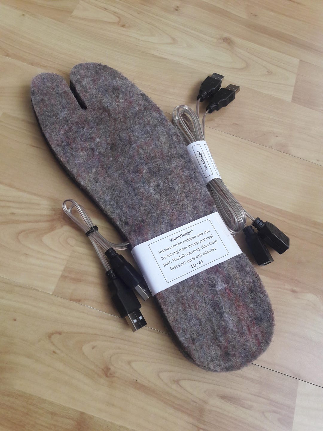 Tabi Heated Insoles: Split Toe USB Powered Boot Warmers - Etsy