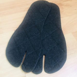 Felt Tabi Insoles: Split Toe Socks, Japanese Shoes - Etsy