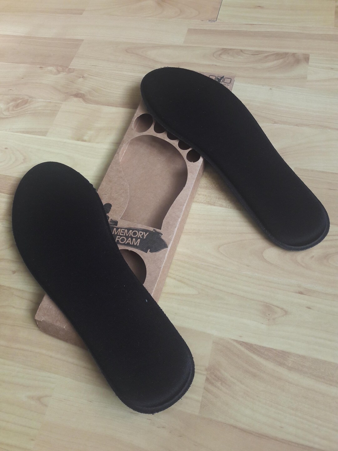 Memory Foam Insoles: Visco-elastic Shoe Inserts, Heel Cushion - Etsy