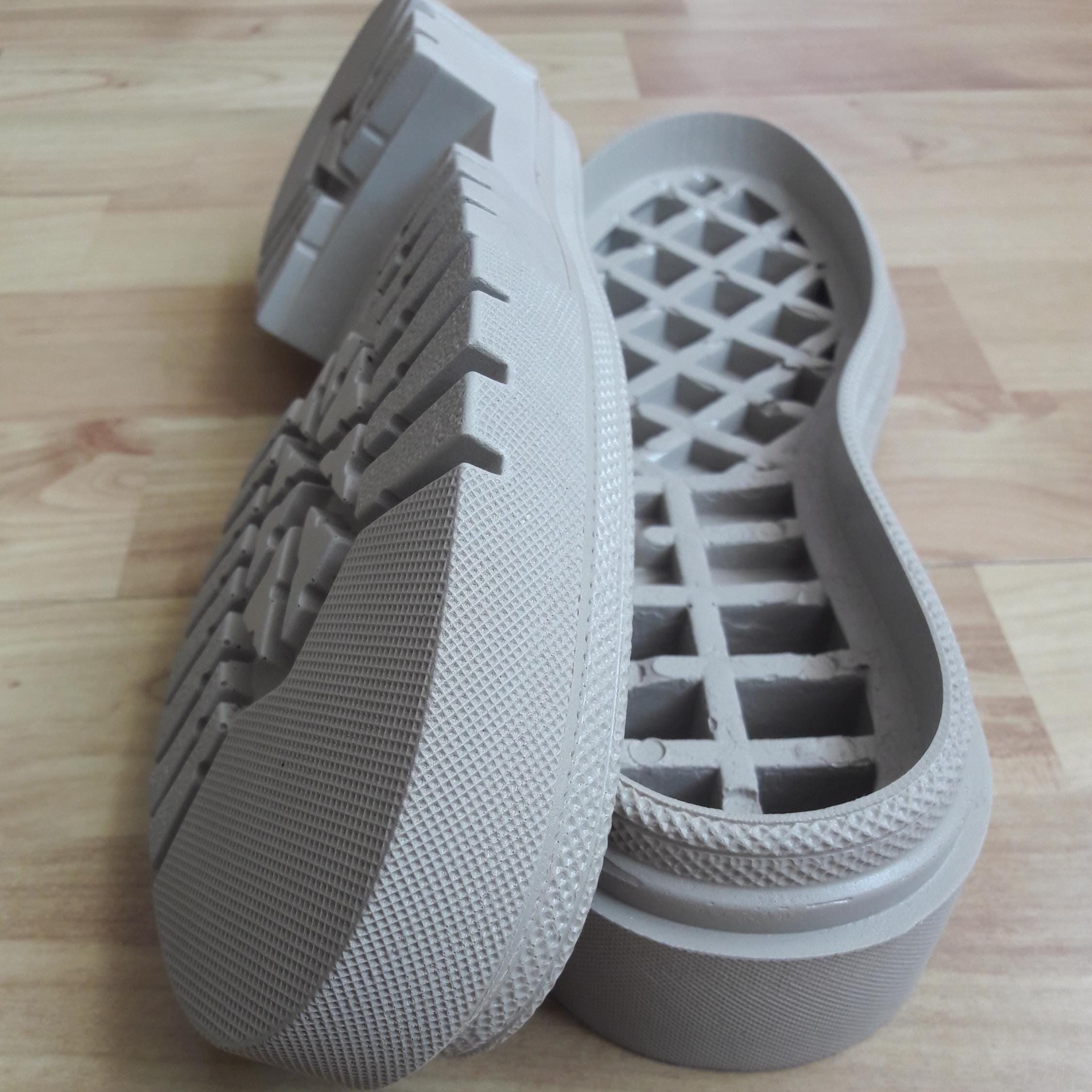 Perforated Rubber Boot Soles With Free Texon Insole: DIY Shoe Making ...