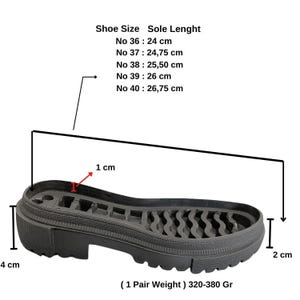 Non Slip Rubber Boot Soles: DIY Shoe Making Supplies - Etsy
