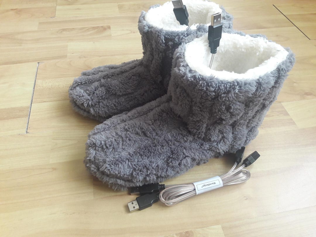 Heated Slippers USB Soothing Heat Therapy - Perfect Gift for Cold ...